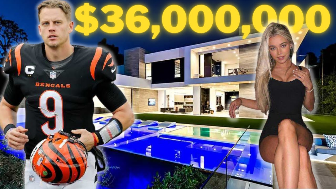 Joe Burrow Bengals NFL Lifestyle is ...and Olivia Dunne? - YouTube