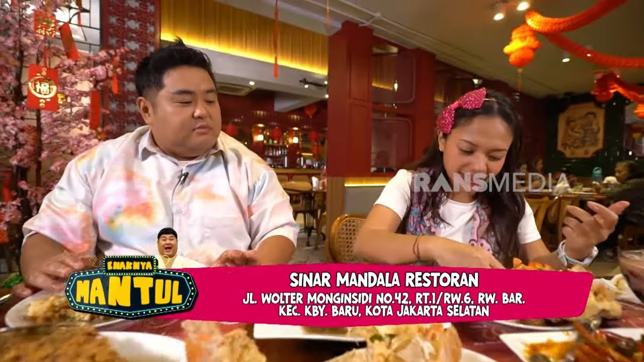 Kenta & Amel Carla Kulineran di Sinar mandala Restoran | ENAKNYA MANTUL ...