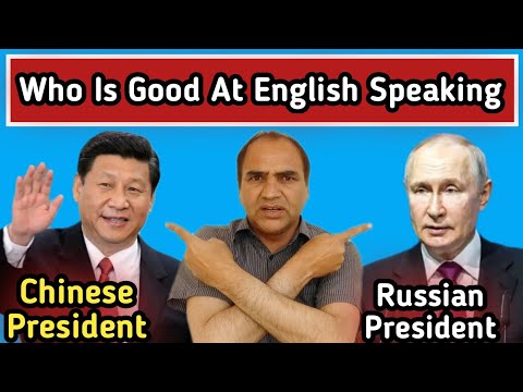 Xi Jinping vs. Putin: English Speaking Showdown! Who Learned Better? Who Loves It More?
