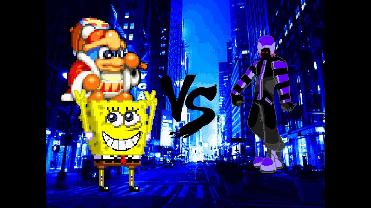 【Mugen】Dark Spongebob & Dark Dedede (Both 12p) vs The Will of Hades (Lv ...