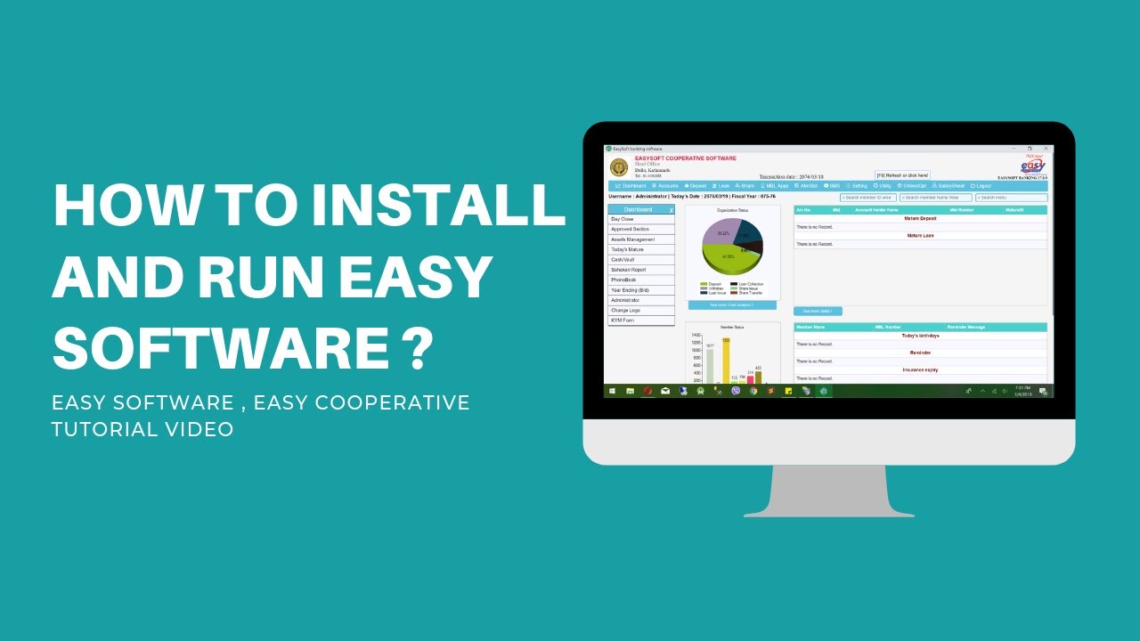 EasySoftware कसरी Install गर्ने र चलाउने । | Easy Software tutorial ...