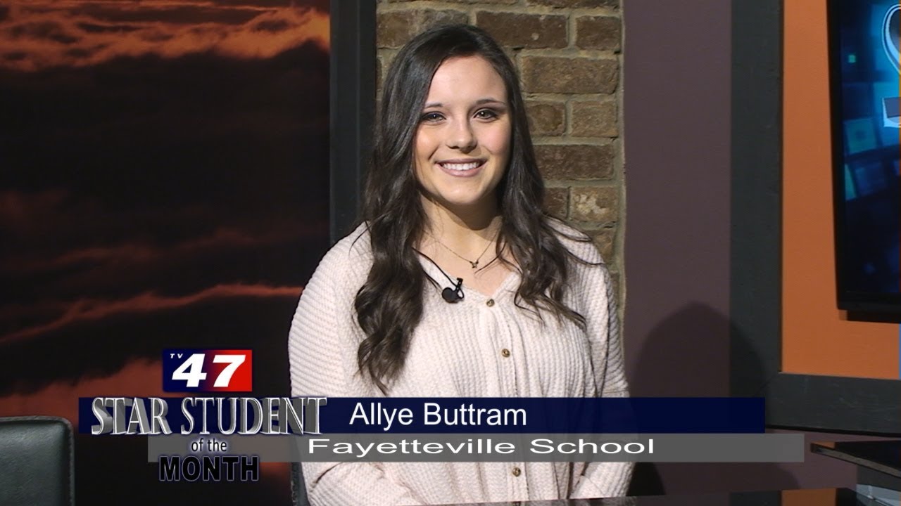 Star Student, Allye Buttram 02/21/2020 - YouTube