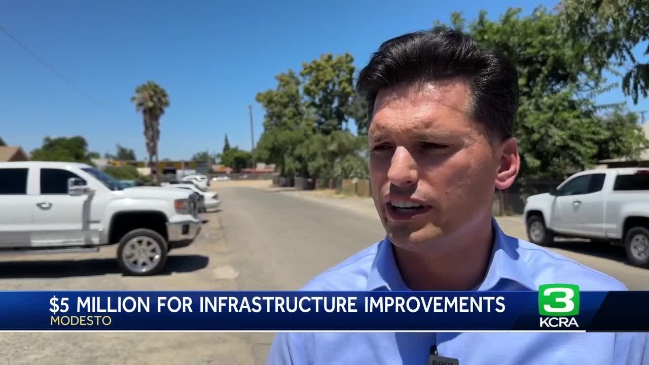 $5 million in infrastructure investments coming to south Modesto - YouTube