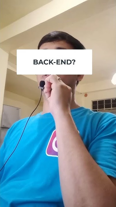 Backend And Frontend Java Javatutorial Programming Javaprogramming Voiceover Shorts Youtube 
