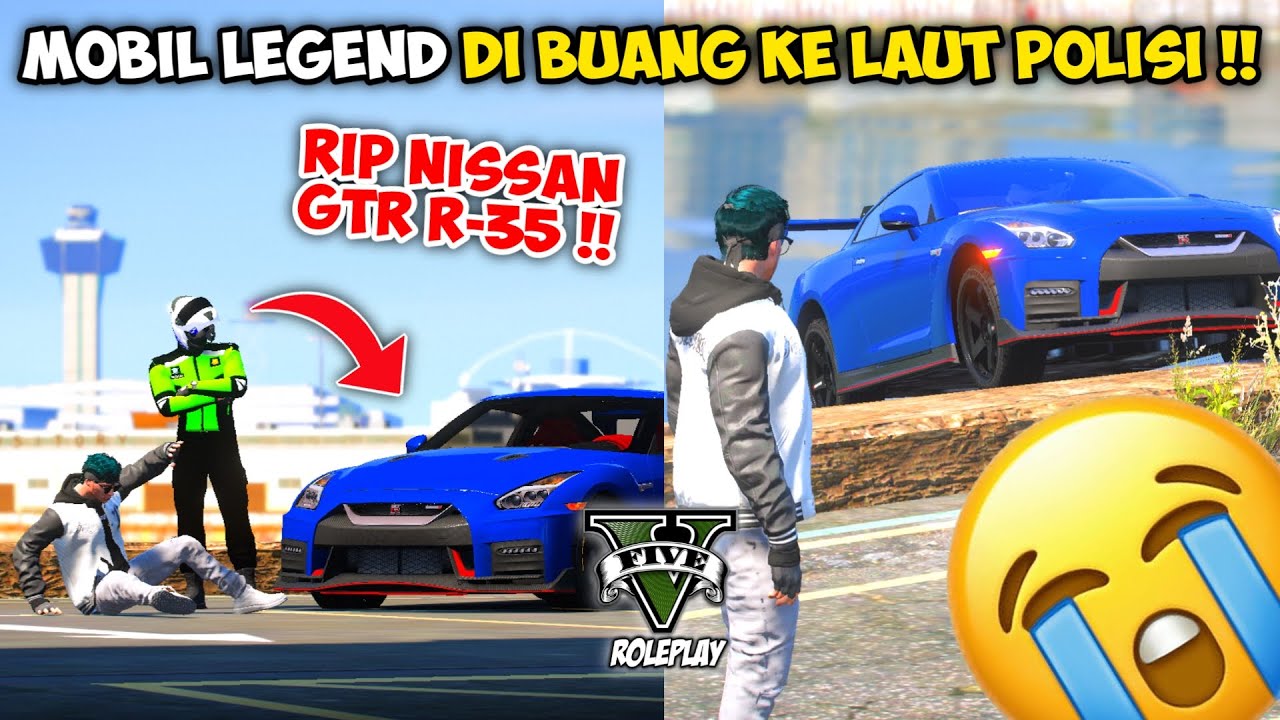 MOBIL R-35 LEGEND ISCO DI BUANG KE LAUT SAMA POLISI !! ISCO SEDIH ...