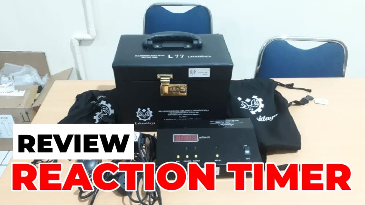 Review Reaction Timer | Alat Pemeriksa Ukur Waktu Reaksi | Kelelahan Kerja - YouTube
