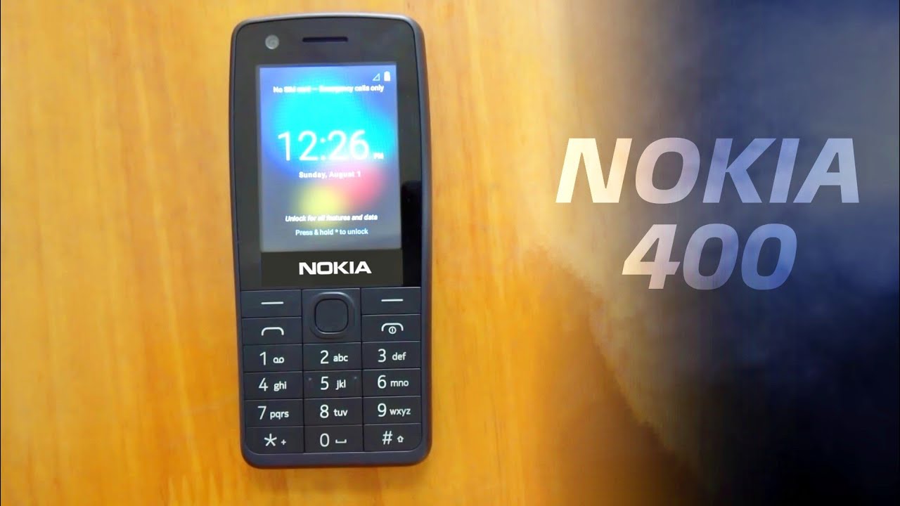 NOKIA 400 4G - Android Phone !! - YouTube