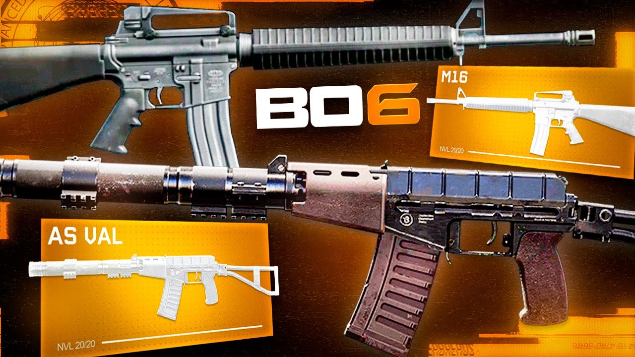 TODAS las ARMAS del NUEVO COD BLACK OPS 6 *LISTA FILTRADA* - YouTube