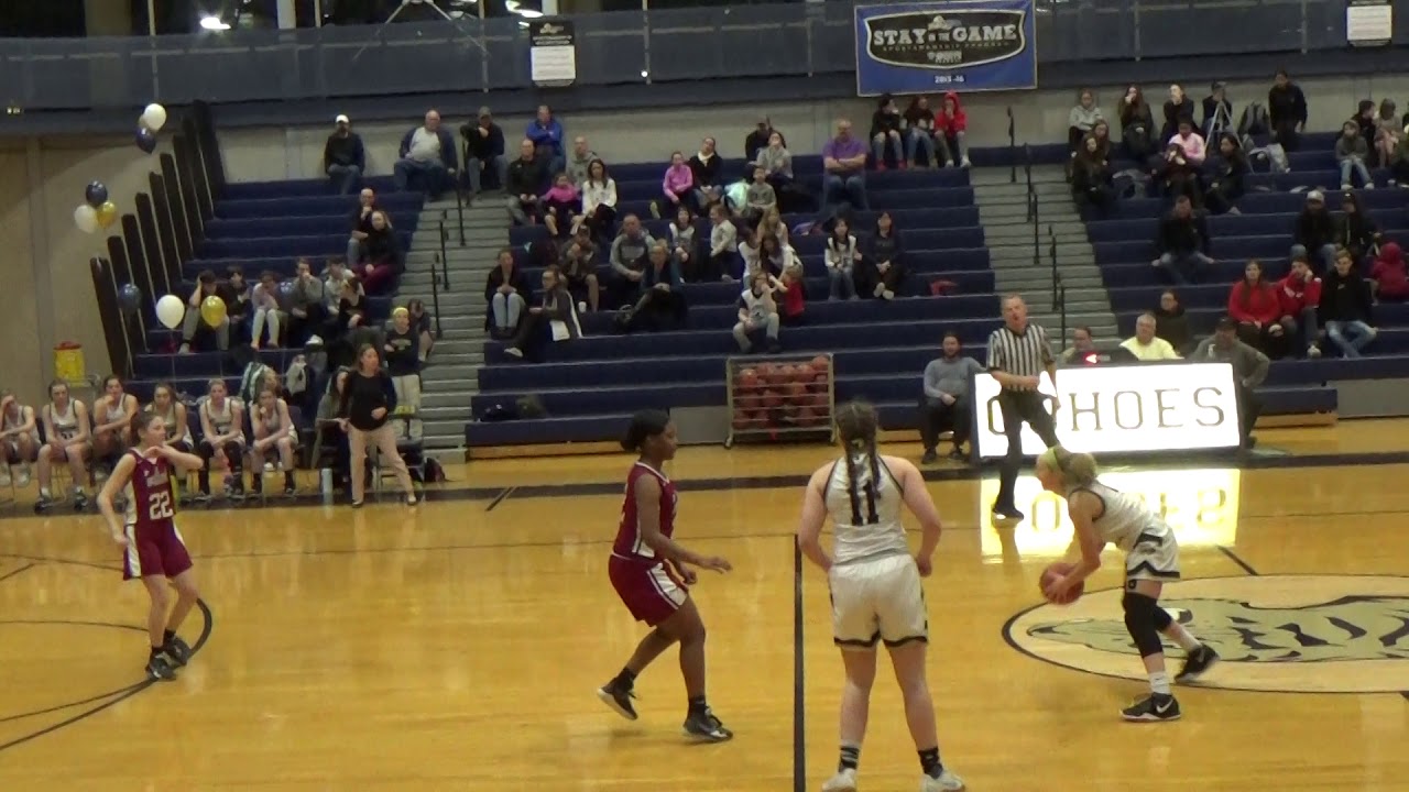 Shauna Ferris Scores Off A Rebound - YouTube