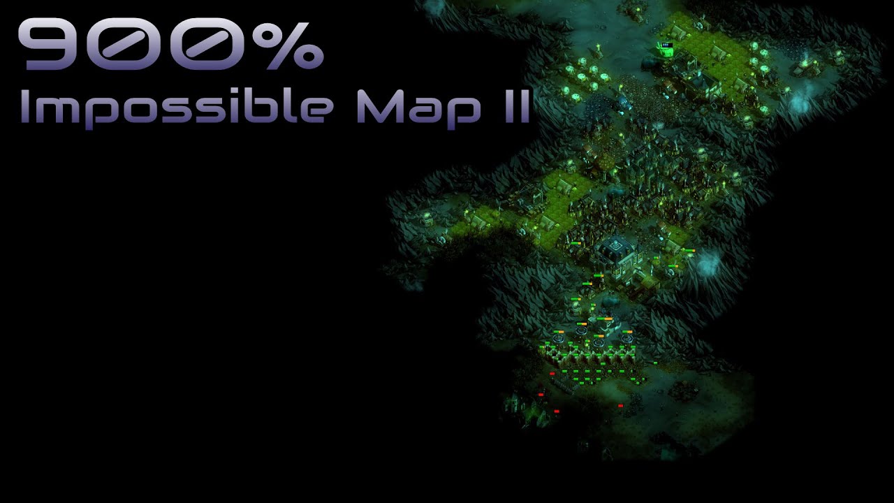 They are Billions - 900% No pause - Impossible Map 2 - Caustic Lands ...