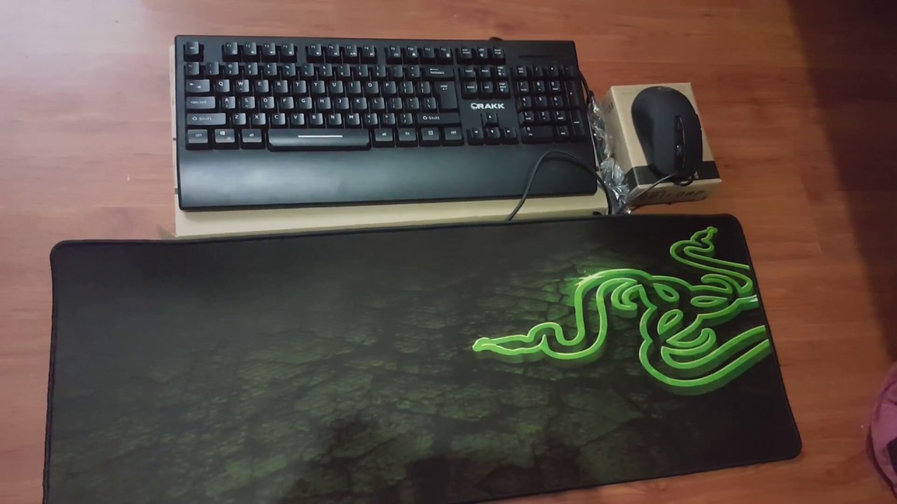 Rakk Gaming Keyboard and Mouse - UNBOXING - YouTube