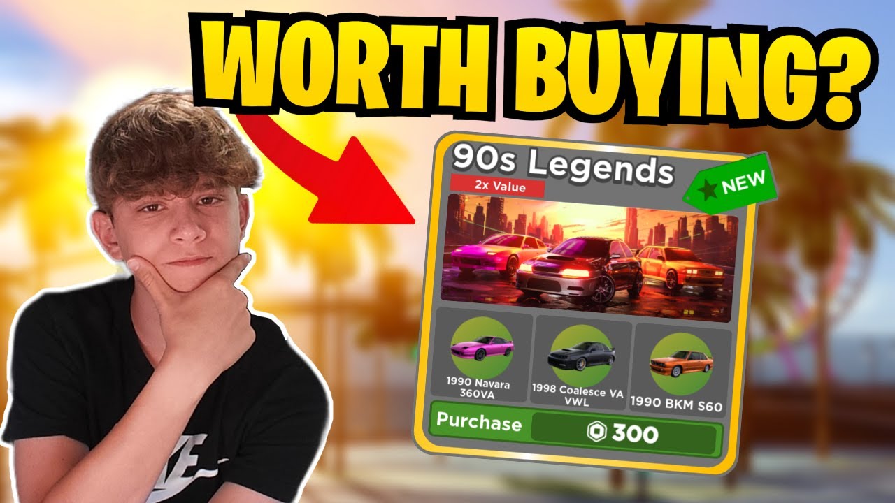 Is The 90 s Legends Pack Worth Buying In Driving Empire YouTube
