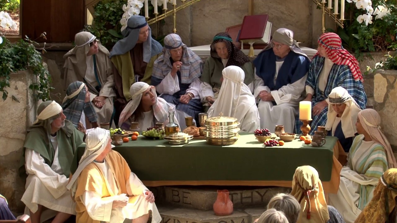 Palm Sunday Pageant at Wayfarers Chapel - YouTube