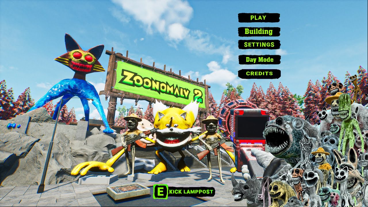 Zoonomaly 2 Official Teaser Full Game Play | Zoo Manager Fights Sonic ...