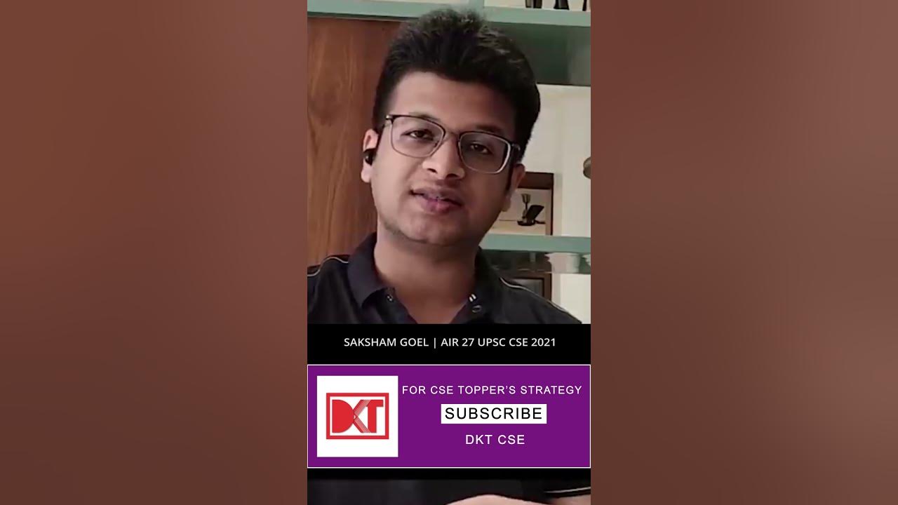 Rank 27 Saksham Goel CSE 2021 | मेरी Speed Of Writing बहुत अच्छी थी - YouTube