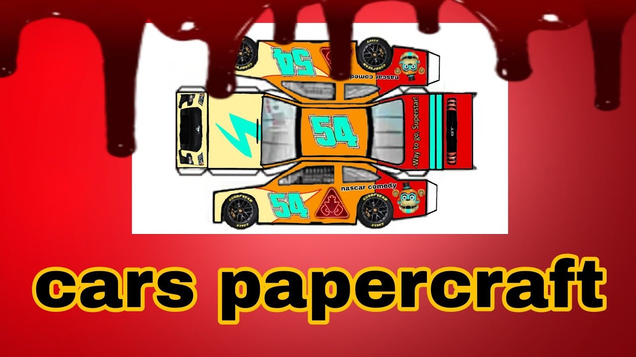 cars papercraft parte 19 - YouTube