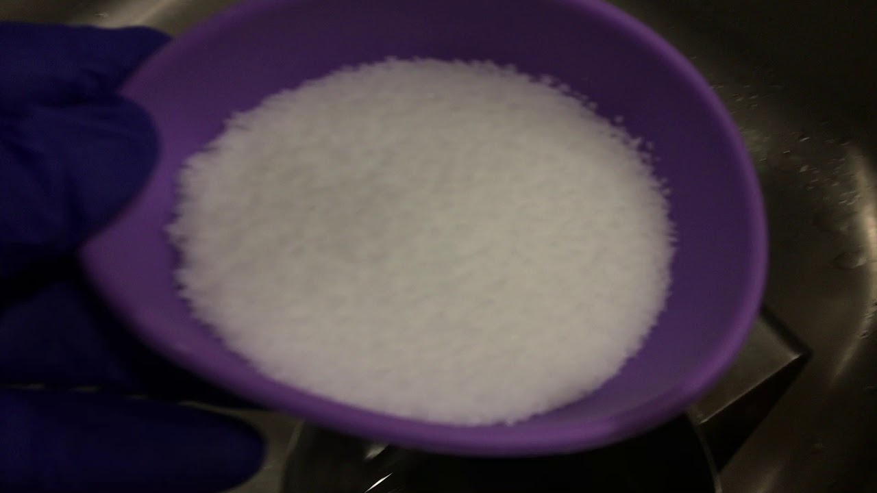 Adding Lye to Water - Demo for Making Cold Process Soap - YouTube