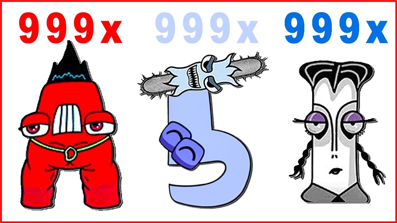 Alphabet Lore but Everyone Cursed Wednesday Addams (Speed 999x) - YouTube