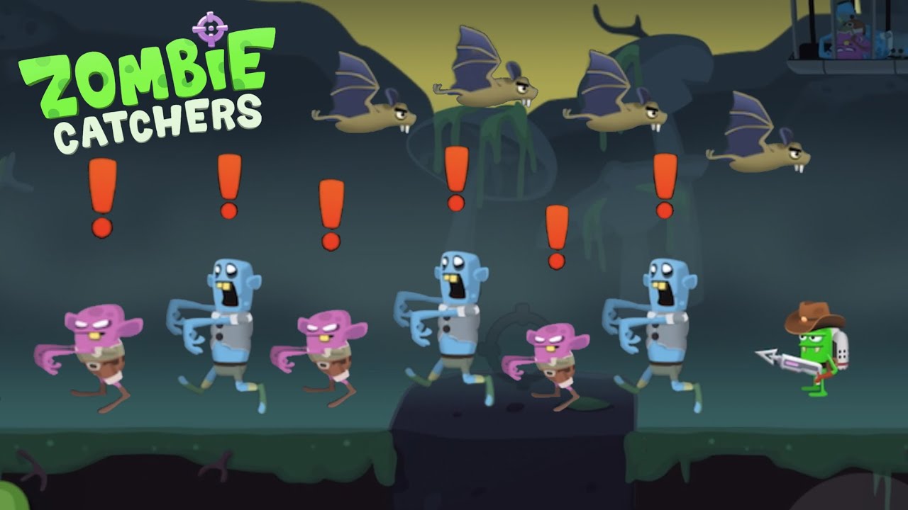 NEW BEGINNING || Caught 6 Zombies in SWAMP || Zombie Catchers Gameplay ...