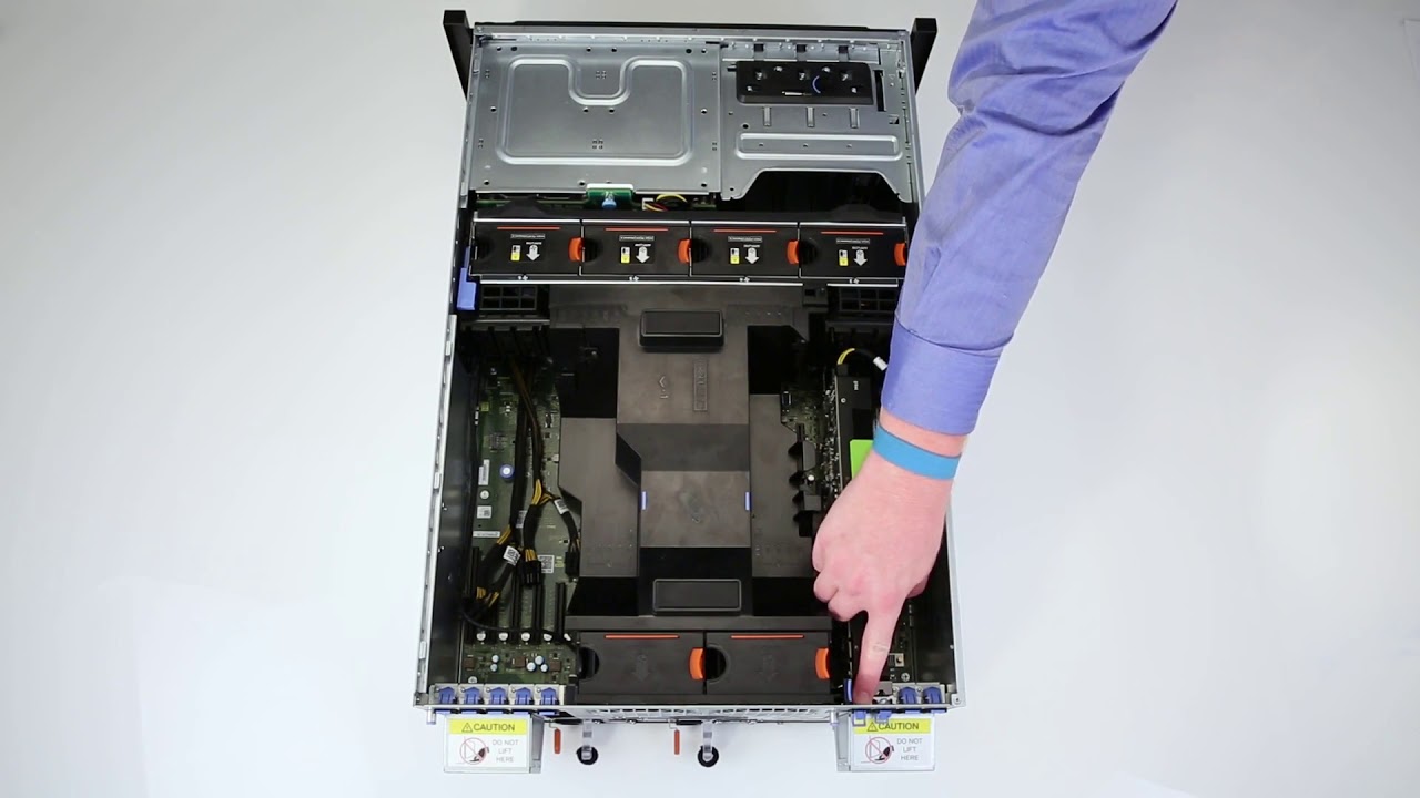 SSN | Dell EMC PowerEdge T640 | Remove/Install GPU - YouTube