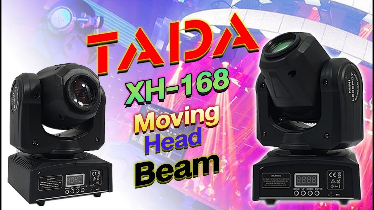 TADA XH-168 ไฟมินิบีม MINI Moring Head Beam - YouTube