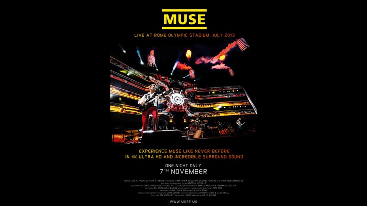 Muse Live At Rome Olympic Stadium 2013 - YouTube