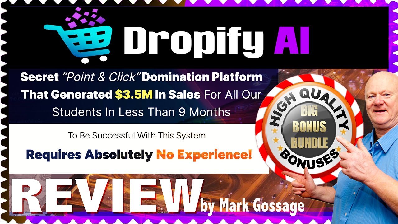 Dropify AI Review With Walkthrough Demo and 🚦 MAXIMUM NEVER ENDING 🤐 ...