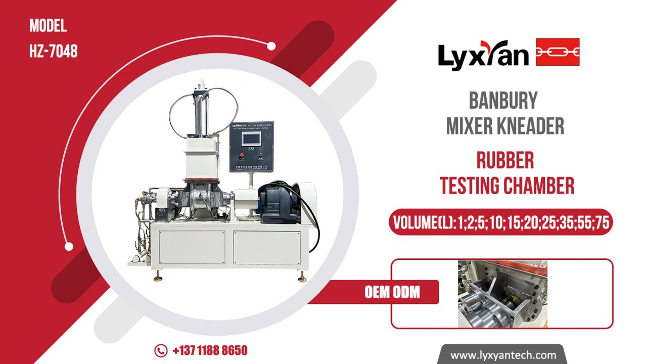Rubber Banbury Mixer Tester machine 5L Capacity Detailed operation ...