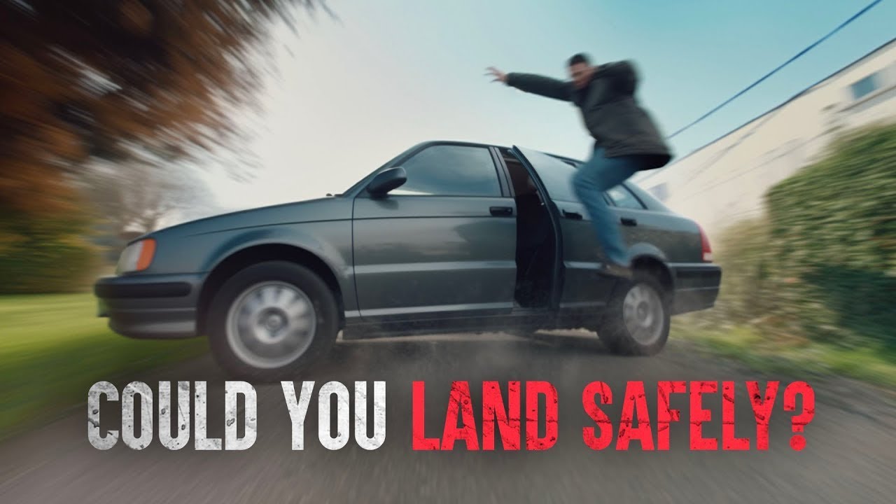 How to Survive Jumping From a Moving Car - YouTube