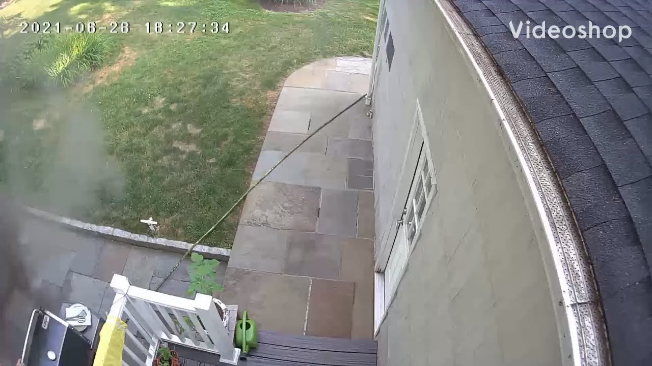 Bar B Q fire 🔥 out of control - YouTube