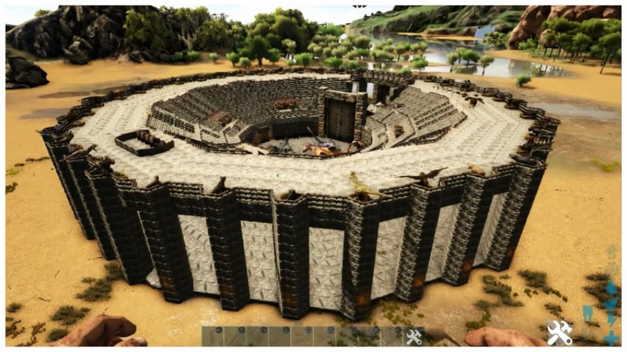 ARK Colosseum !! Build - YouTube
