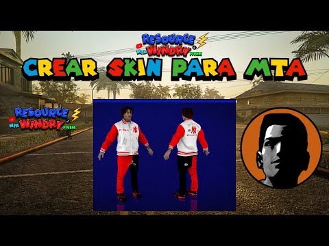 como hacer skin para MTA San Andreas? - YouTube