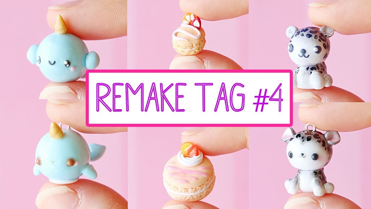 Polymer Clay Remake TAG #4 - YouTube