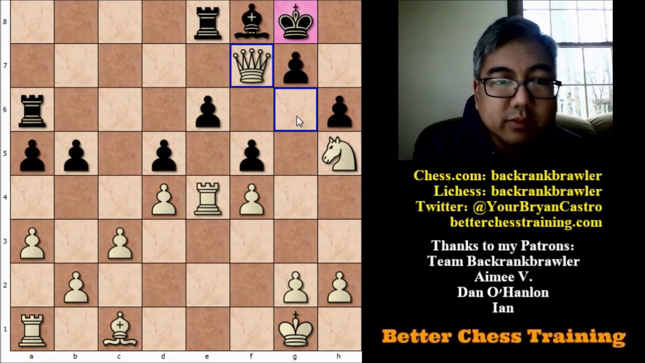 1st Game of 2020 Analyzed! Converting a Material Advantage - YouTube