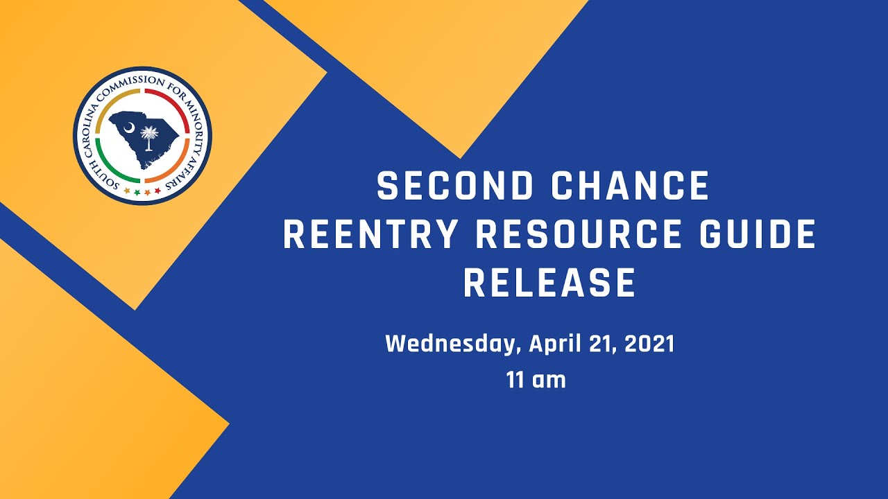 SCCMA Second Chance Reentry Resource Guide Release - YouTube