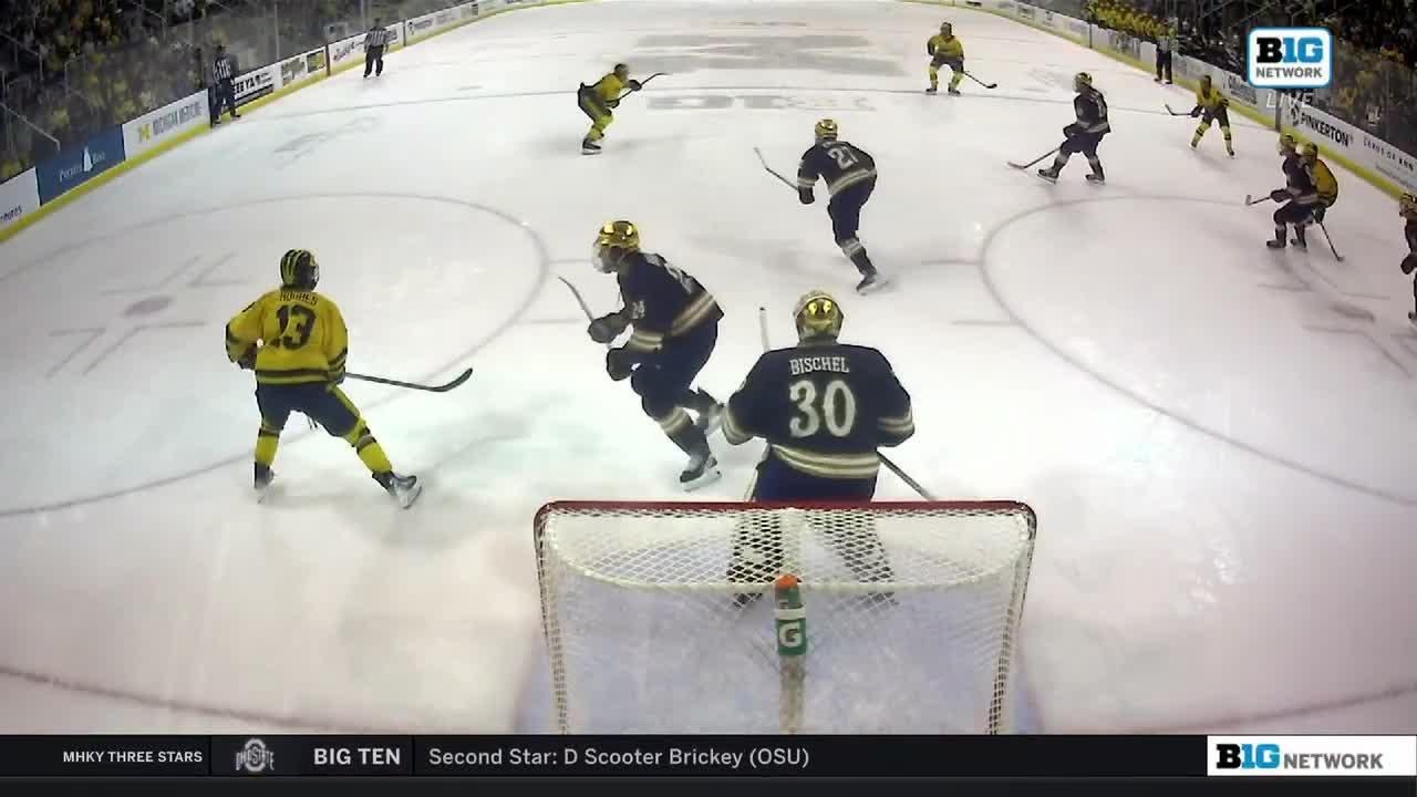 Marshall Warren Highlights vs. Michigan | Notre Dame Hockey | 02/24 ...