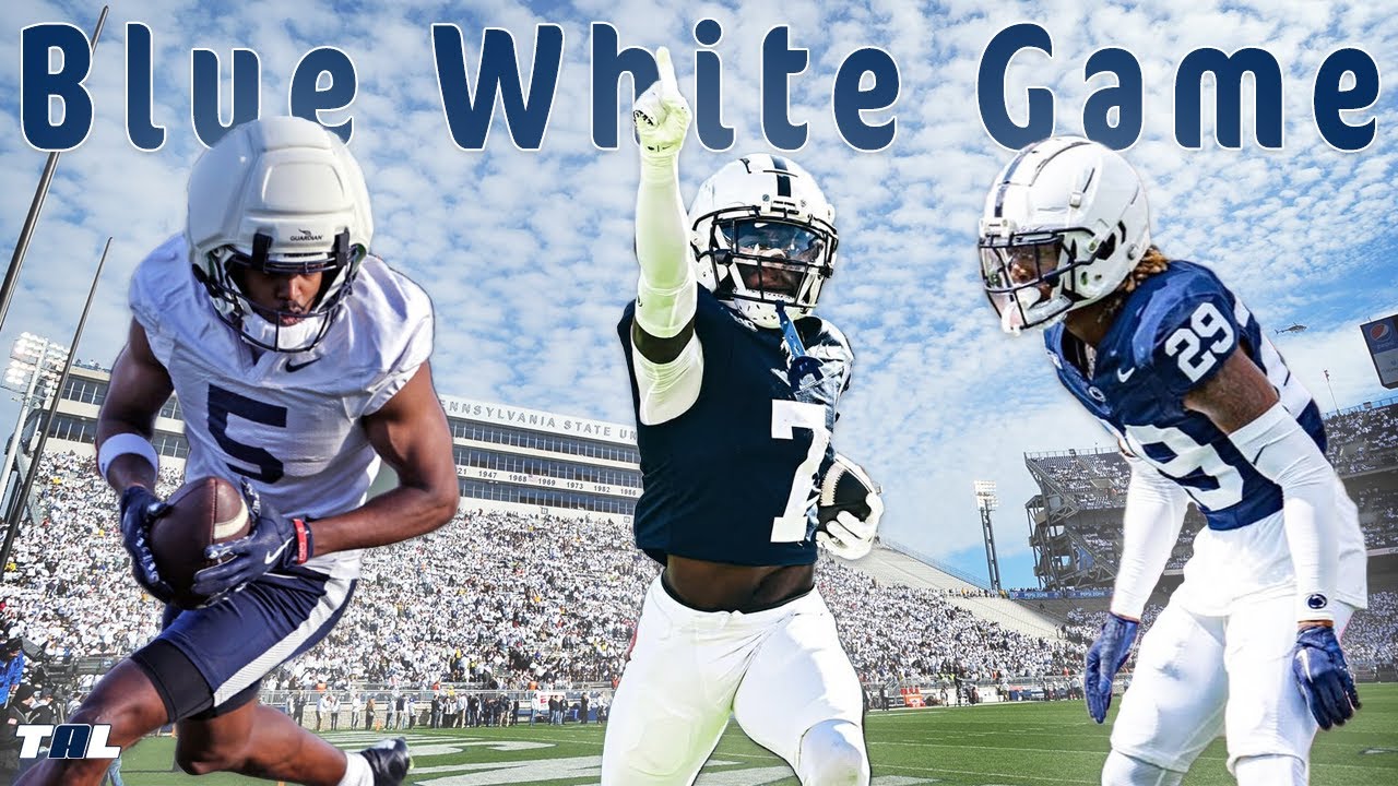 The Top Three Players To Watch At The Blue-White Game! - YouTube
