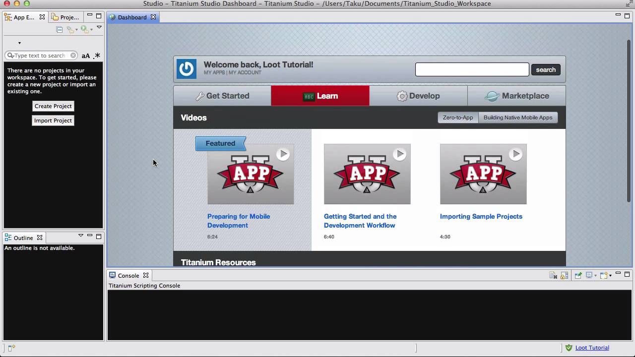 Titanium Mobile - 02. Installing Titanium Studio and the SDK - YouTube