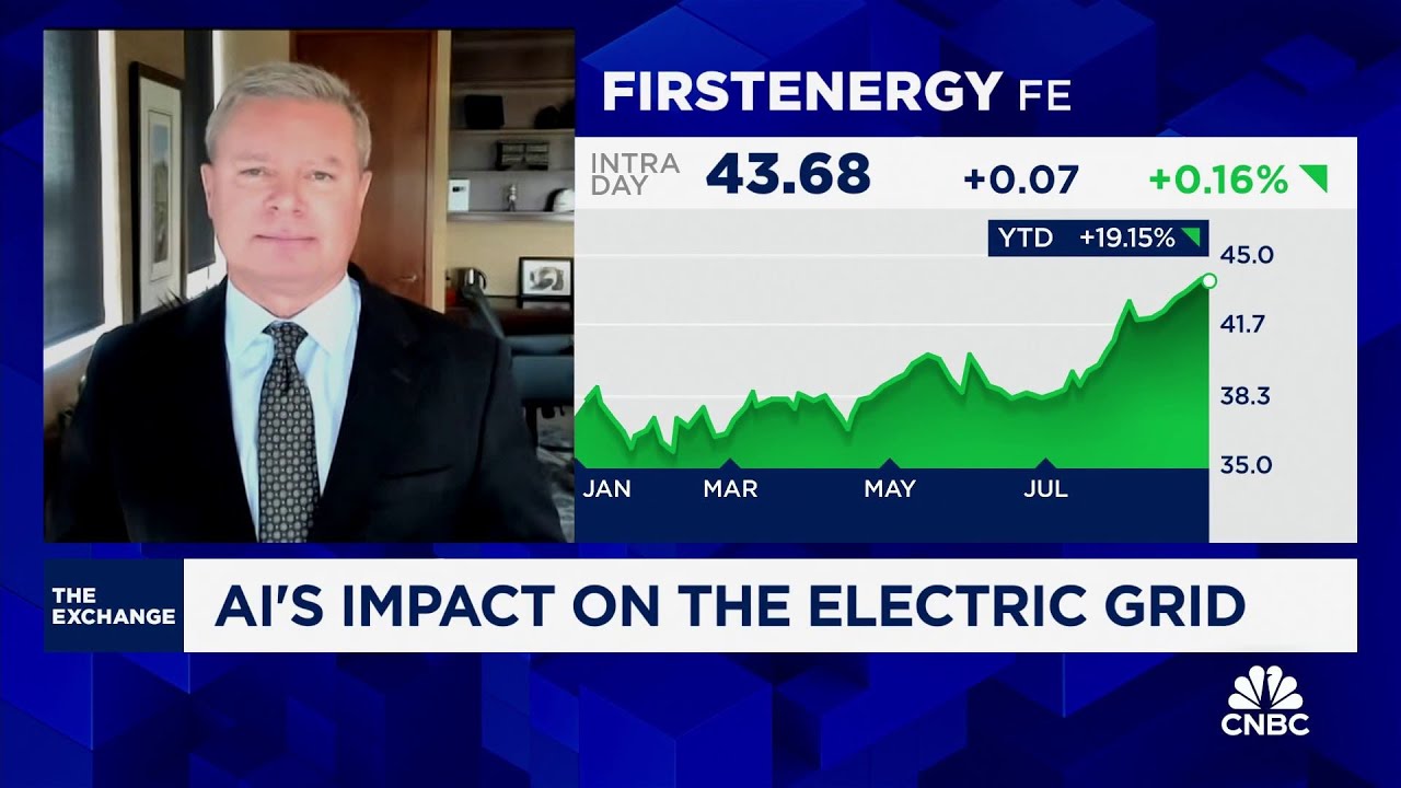 FirstEnergy CEO on AI's impact on the electric grid - YouTube