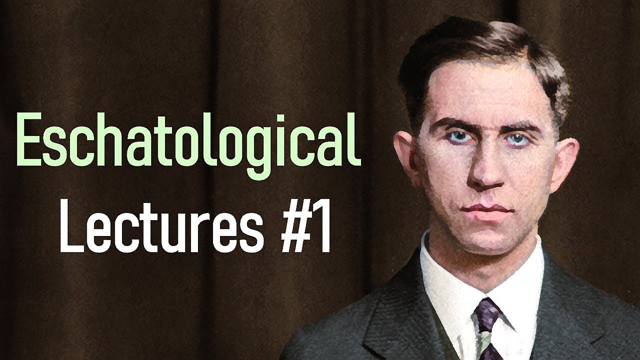 Eschatological Lectures - John Murray - YouTube
