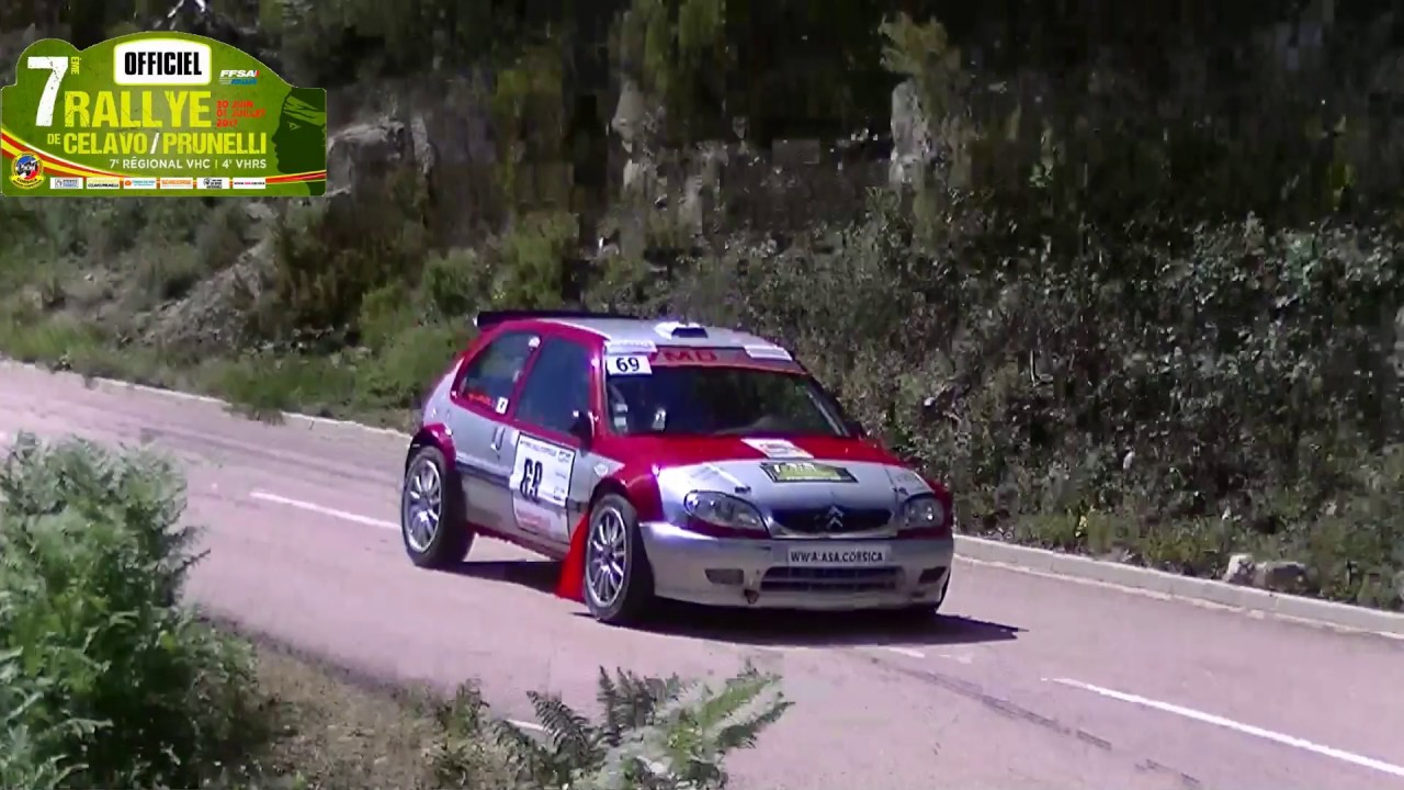 MARCHETTI michel / MAUREL virginie RALLYE DU PRUNELLI 2017 - YouTube
