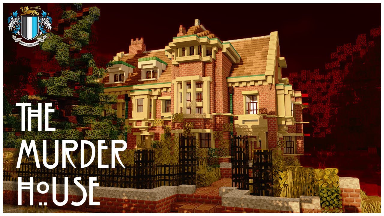 The MURDER HOUSE In Minecraft - American Horror Story - Halloween Build ...