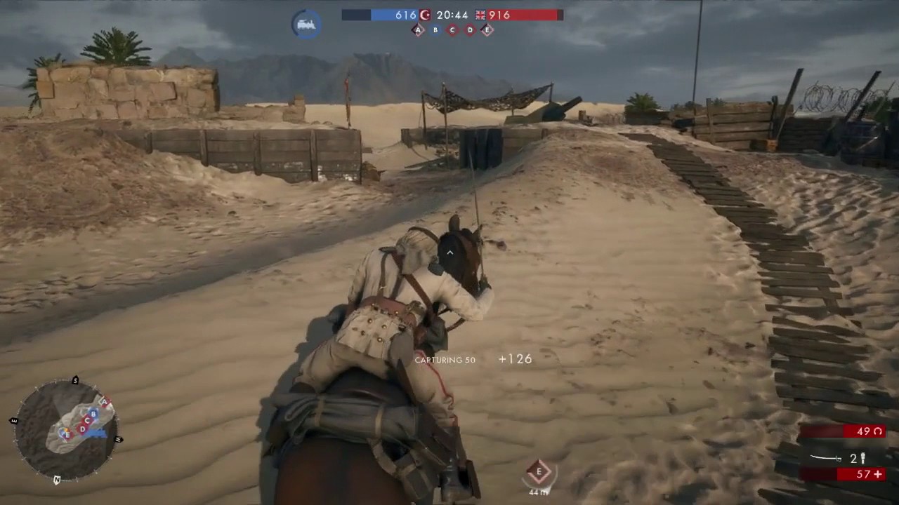 battlefield 1 Arabic horse alzeer salem - YouTube
