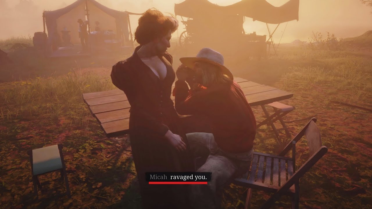 Micah flirts with Susan Grimshaw | Rdr2 - YouTube