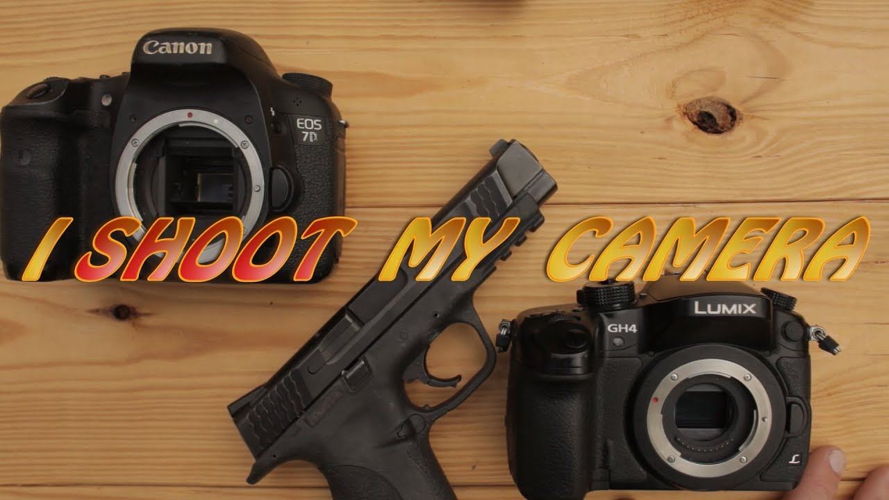 I SHOOT my camera ! - YouTube