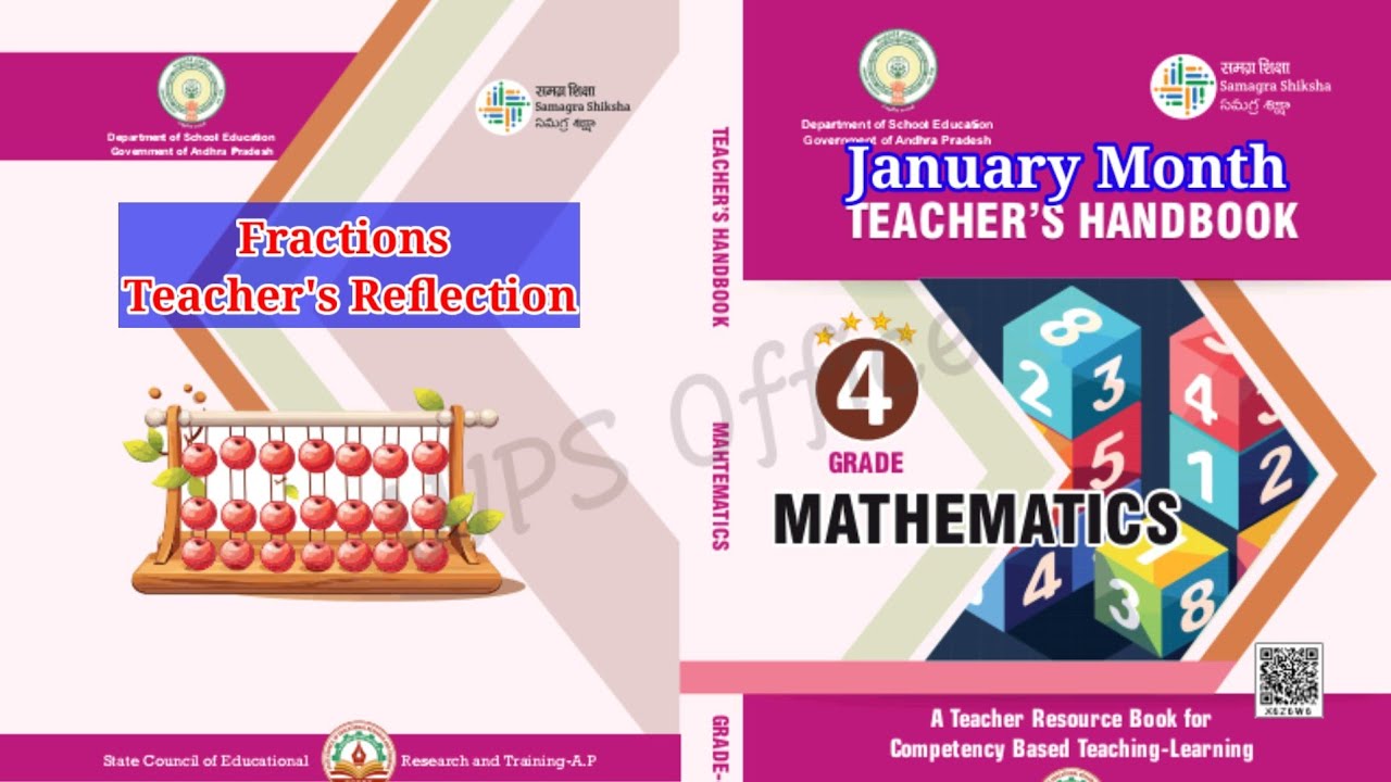 4th maths Teachers Handbook Month of January | 4th class Fractions ...