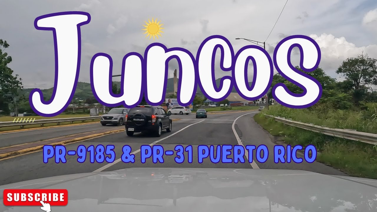 Juncos, PUERTO RICO in 4K! Roads 9185 & 31 in 2024 - YouTube