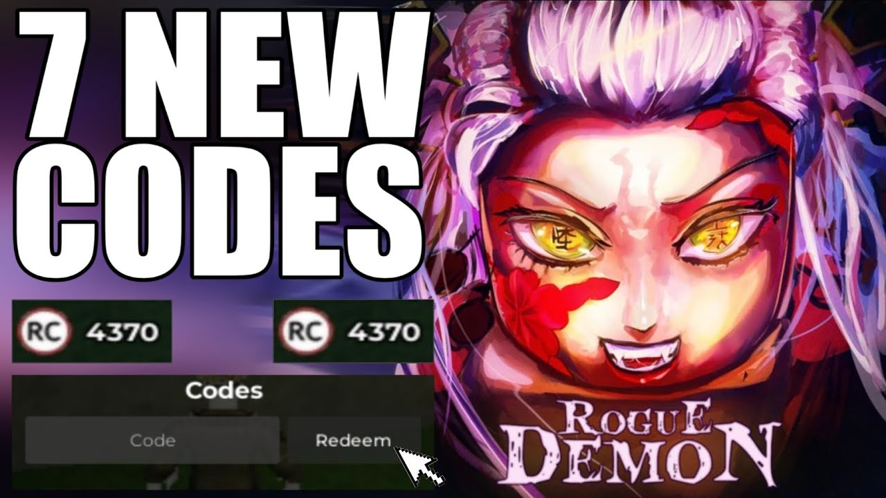 ALL NEW ROGUE DEMON CODES NEW CODES - ROGUE DEMON CODES 2024 - YouTube