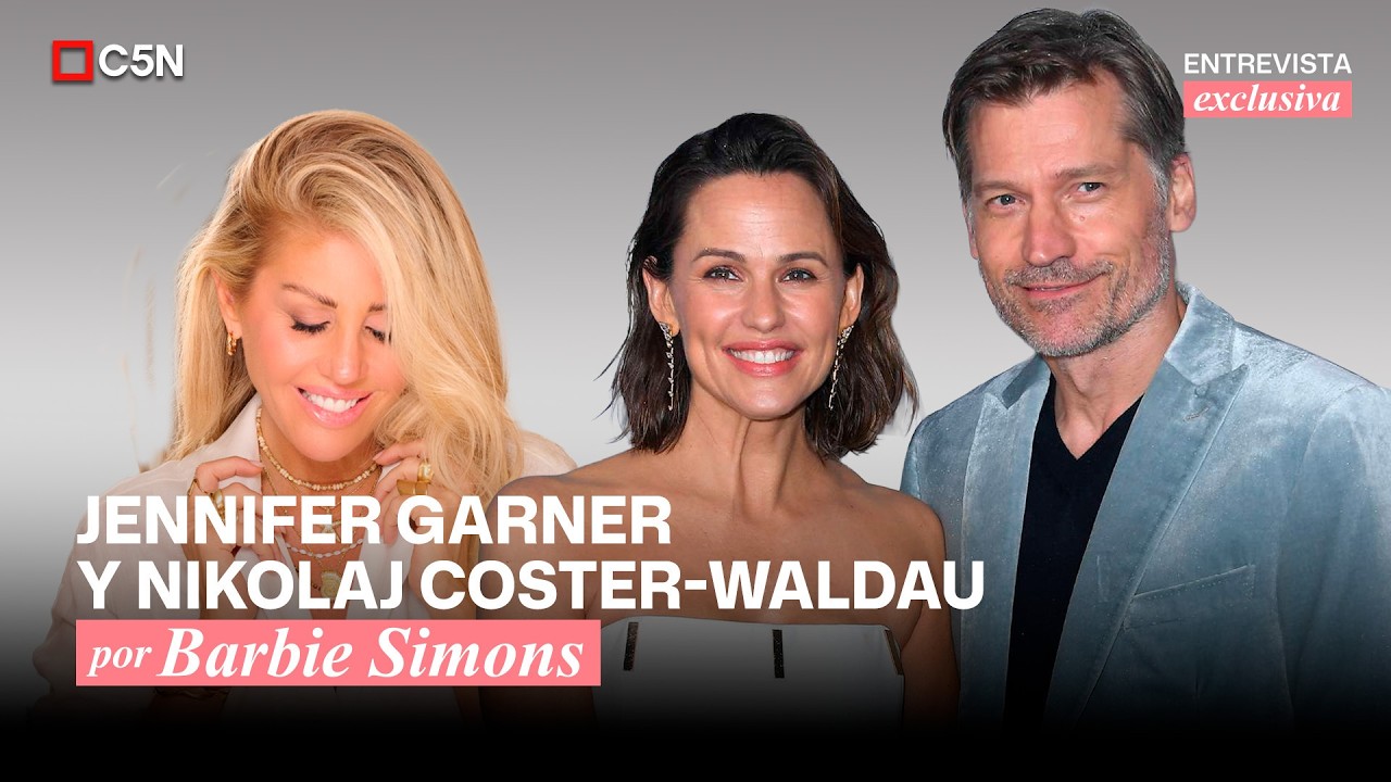 Entrevista a JENNIFER GARNER y NIKOLAJ COSTER-WALDAU - YouTube