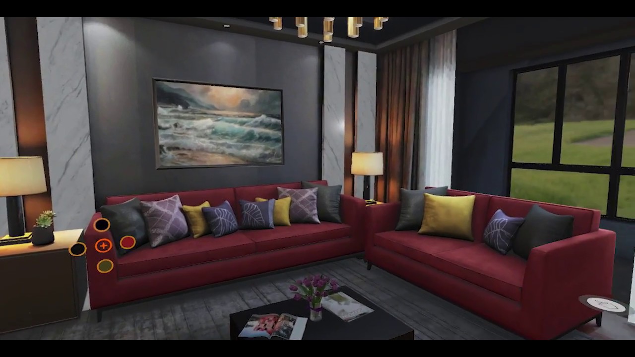 Virtual Reality (VR) - Interior Walkthrough - YouTube